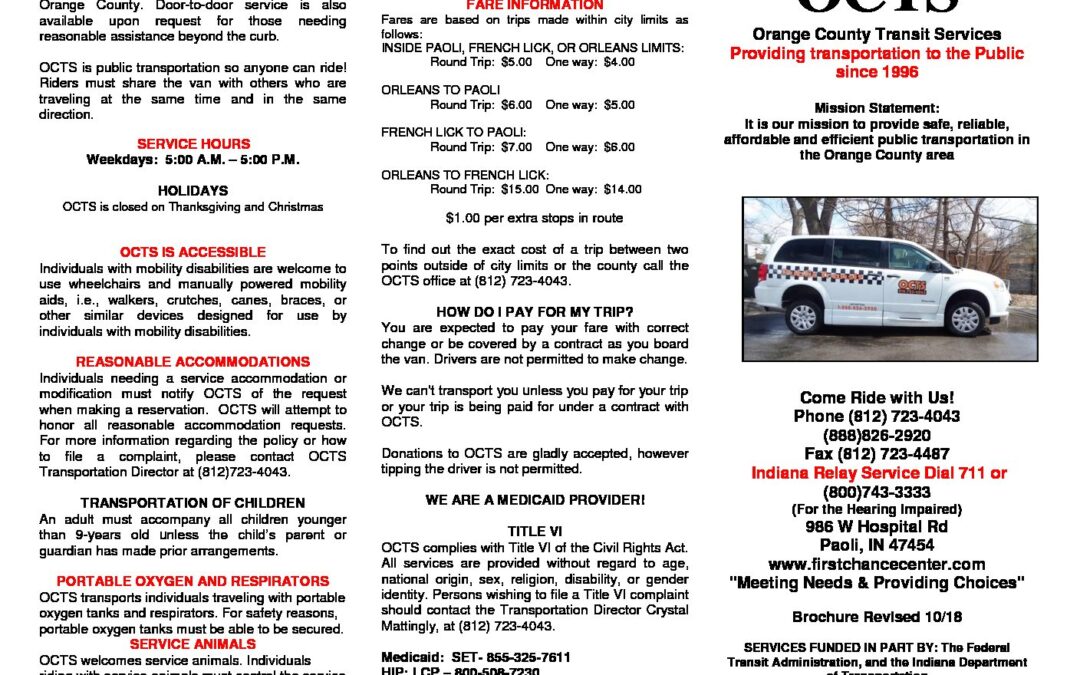 OCTS Brochure 10..21 – First Chance Center